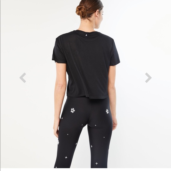 ultracor | Tops | New Ultracor Swarovski Starflower Crop Tee | Poshmark
